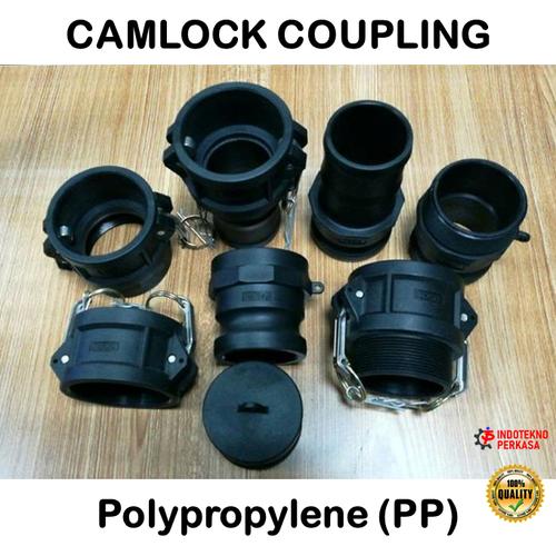 Jual Camlock 3 inch, PP Polypropylene (Type A, B, C, D, E, F, DC, DP ...