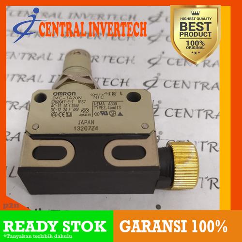 Jual Limit Switch D4E-1A20N Omron D4E 1A20N D4E1A20N - Kota Bandung - CENTRAL INVERTERCH | Tokopedia