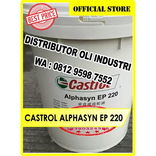Jual CASTROL ALPHASYN EP 220 ( Synthetic Gear Oil - 20 Liter ) - Kota ...