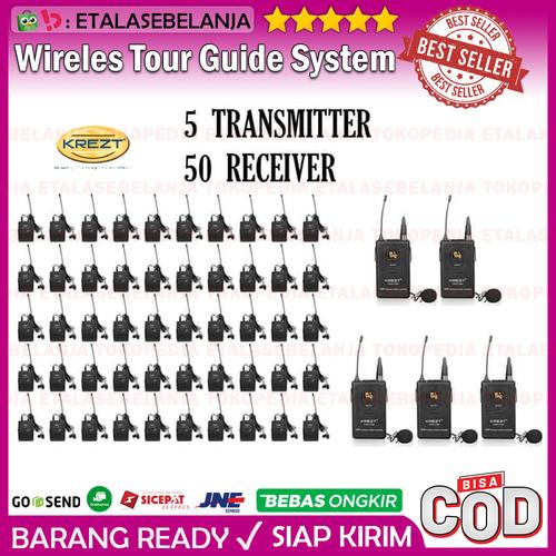 Jual WIRELESS TOUR GUIDE 50CH - 5 TRANSMITTER KREZT K200-TGM50 - Jakarta Pusat - EtalaseBelanja ...