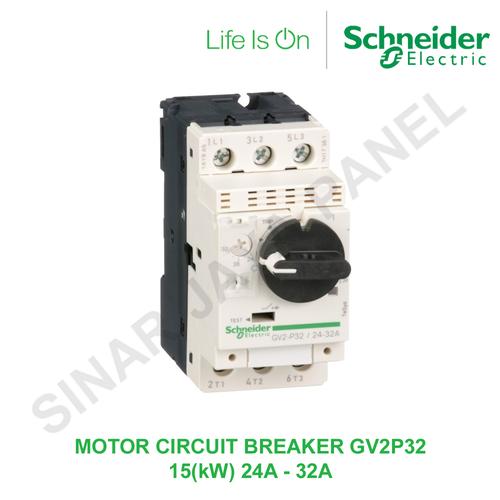 Jual MOTOR CIRCUIT BREAKER SCHNEIDER GV2P32 15kW) 24A - 32A - Jakarta ...