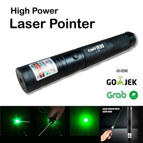 Jual Laser Pointer Hijau Super High Power Green Beam 1MW 532NM - Laser ...