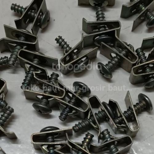 Jual baut clip vario/ beat/ klip batok (100 pcs) - Kab. Tangerang ...