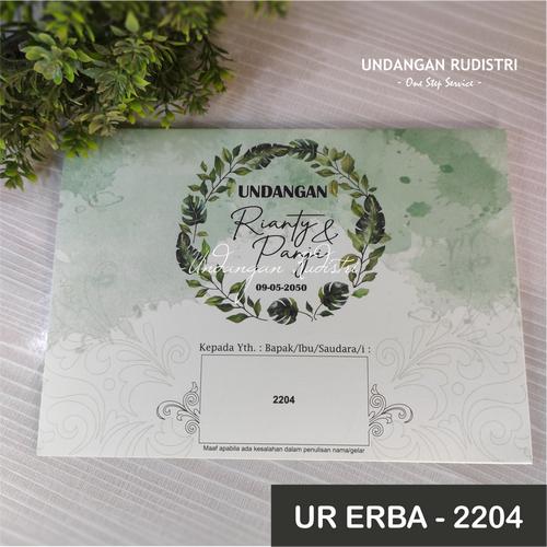 Jual Undangan Pernikahan UR ERBA 2204 type Amplop - Kab. Tangerang ...