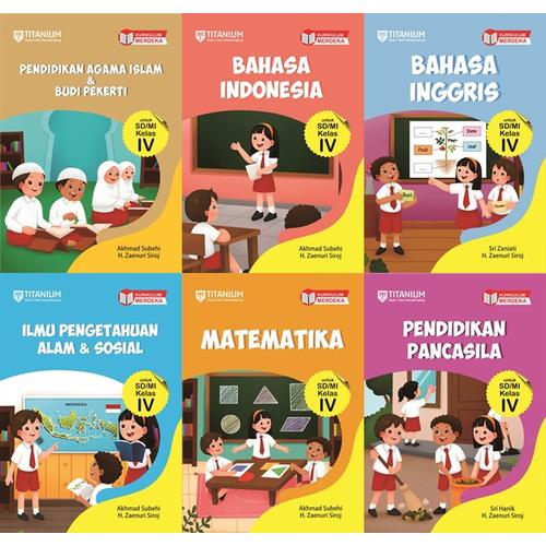 Jual Buku Titanium - Teks Pendamping SD/MI Kelas 4 Kurikulum Merdeka - Kab. Sleman ...