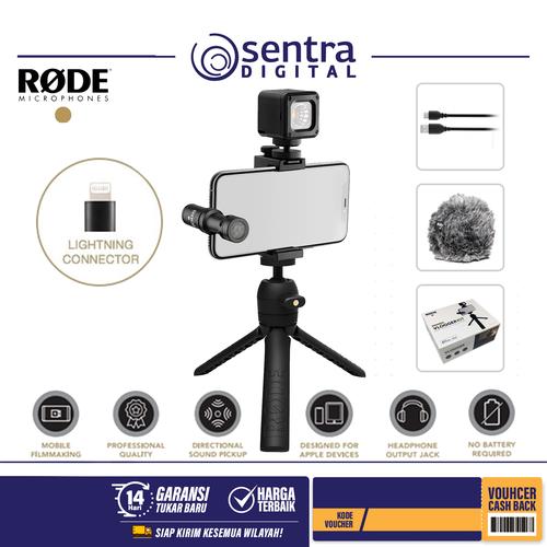 Promo Microphone Rode Vlogger Kit iOS Edition Cicil 0% 3x - Kota ...