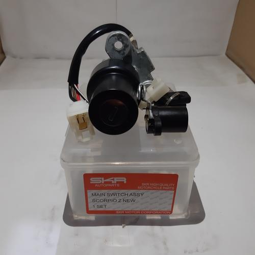 Jual KUNCI KONTAK ASSY KOMPLIT SET MAIN SWITCH SCORPIO Z NEW SKR - Kota ...