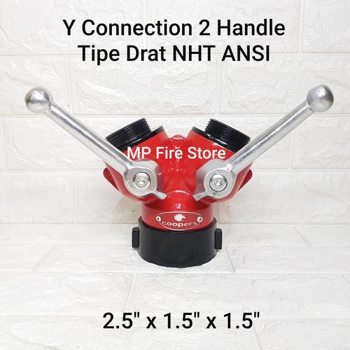 Jual Y CONNECTION 2 HANDLE 2.5 x 1.5 x 1.5 NHT ANSI FIRE BREACHING ...