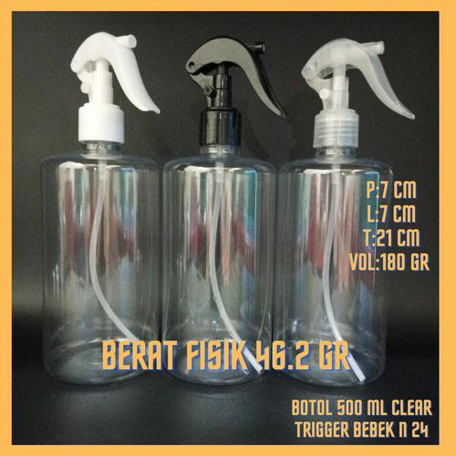 Jual BOTOL 500 ML CLEAR TRIGGER BEBEK N 24 - Jakarta Barat - nona botol ...