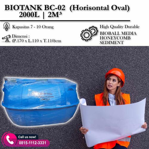 Jual TANGKI BIOTECH BIOTANK BIOFIL 2.000 Liter 2M3 - Jakarta Barat ...