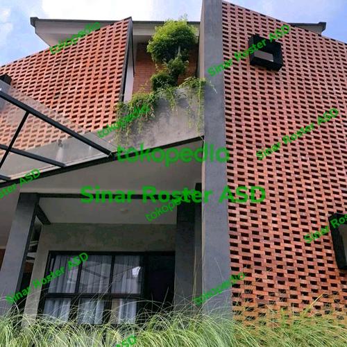 Jual Roster Bata Expose Tanah Liat Trapesium Piramid SINAR ROSTER ASD ...