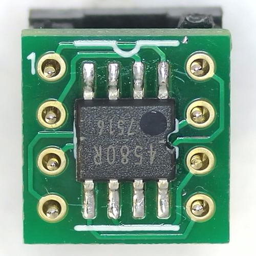 Jual Gold Plated SOIC8 MSOP8 to DIP 8 Converter PCB 2oz Copper No Vias ...