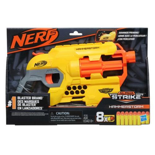 Jual Nerf Alpha Strike HammerStorm / Pistol Nerf Original Hasbro ...