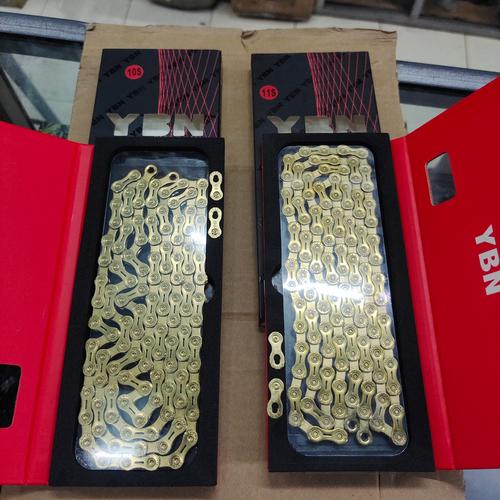 Jual YBN chain 10 sp dan 11 sp gold ybn Taiwan Original - 11 speed ...