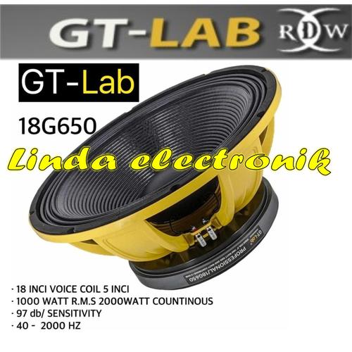 Jual speaker komponen gt lab 18g650 rdw GT LAB 18ins 18G650 Voice Coil ...