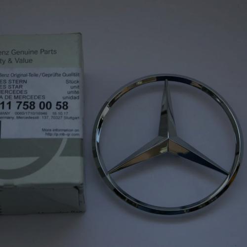 Jual Logo Bagasi Emblem Mercedes W211 W221 W245 Original A2117580058 ...