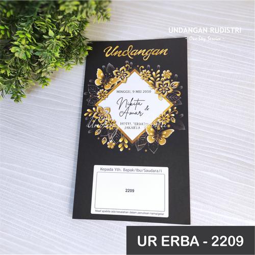Jual Undangan Pernikahan UR ERBA 2209 Lipat 2 - Kab. Tangerang ...