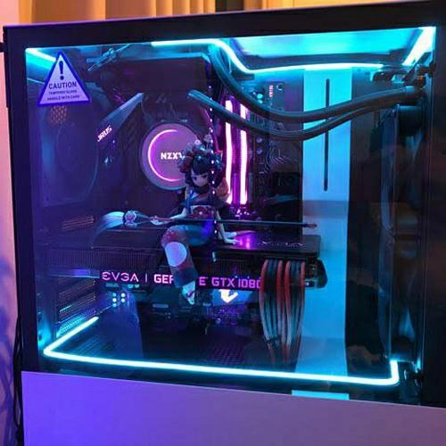 Jual Neon Light For PC Single Color PNP Soket Molex Like Phanteks RGB ...