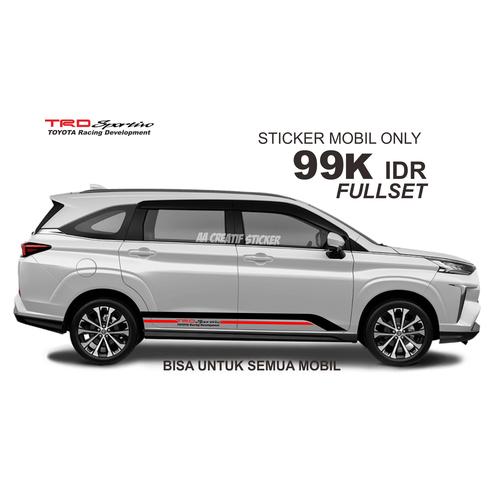 Jual cutting sticker polet LIS mobil ALL NEW AVANZA 2022 trd sportivo ...