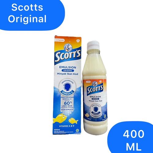 Jual Scott Emulsion Original Putih 400ml - 400ml - Jakarta Barat - TO ...