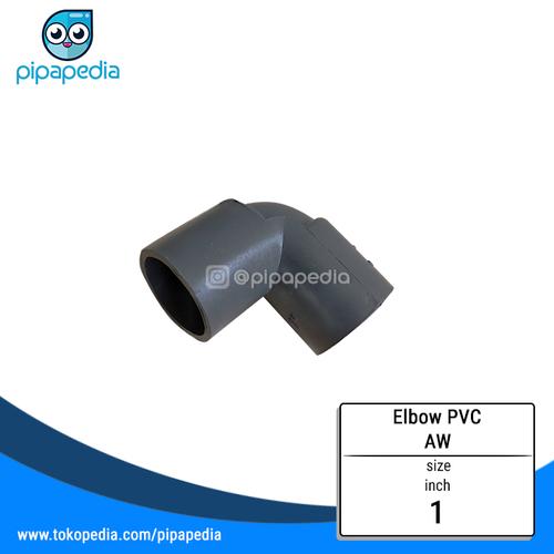 Jual Elbow/ Knie/ Keni / Knee PVC AW uk. 1 Inch - Kab. Bogor ...