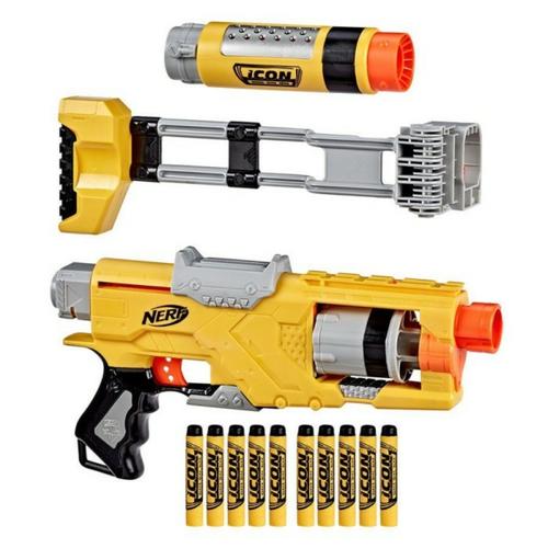Jual Nerf N Strike Icon Series Rev 5 Blaster Original /Pistol Nerf ...