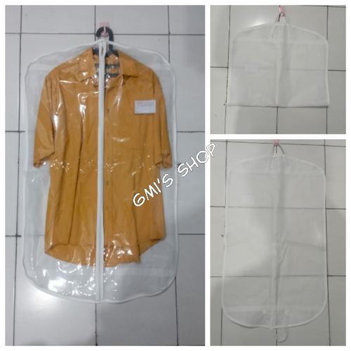 Jual Cover jas pelindung jas kemeja jaket depan mika bening - Jakarta ...