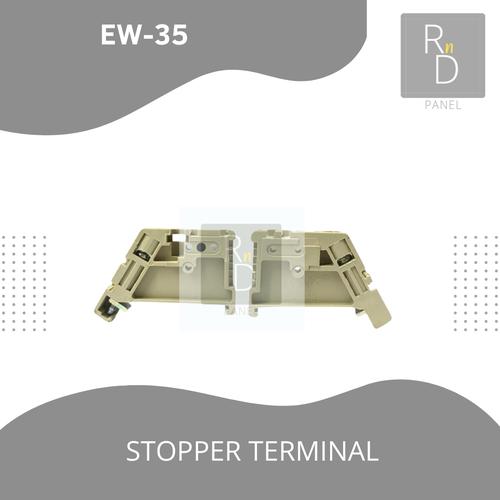 Jual STOPPER TERMINAL EW-35 / EW35 STOPPER TERMINAL DIN RAIL SHEMSCO ...