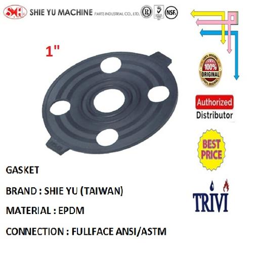 Jual packing gasket rubber EPDM flange fullface ansi SH 1 inches karet ...