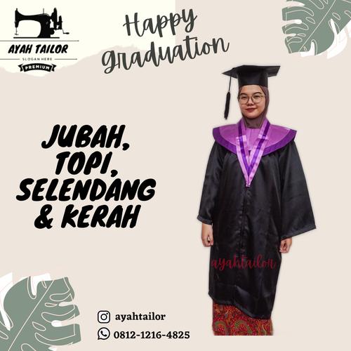 Jual Baju toga wisuda dewasa, jubah wisuda baju wisuda toga wisuda ...