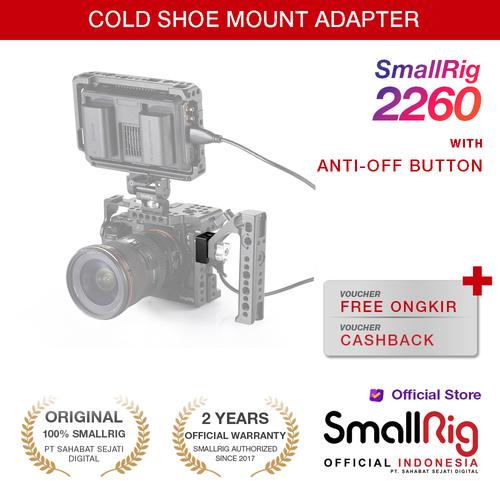 Jual "SmallRig Cold Shoe Mount Adapter with Anti-off Button BUC 2260 ...