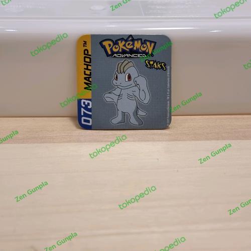 Jual Pokemon Advanced Staks Panini 073 Machop Stacks Tazos Magnet ...
