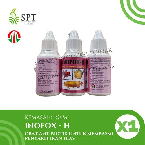 Jual INOFLOX H 30 ml OBAT ANTIBIOTIK MEMBASMI PENYAKIT IKAN HIAS ...