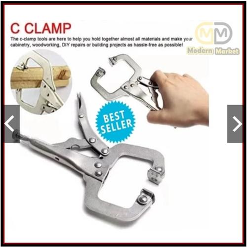 Jual TANG JEPIT C CLAMP/TANG CATOK C CLAMP/TANG BUAYA JAPIT CATOK MINI ...
