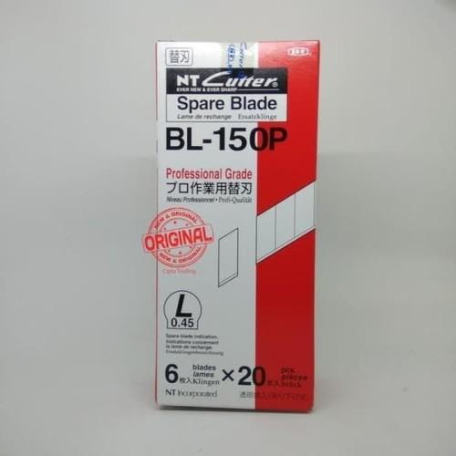 Jual NT BL-150P Spare Blade 18mm 6Pc Isi Ulang Pisau Cutter18mm - Kab ...