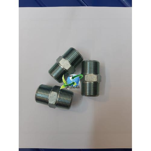 Jual DOUBLE NEPPLE 3/4 INCH NPT x NPT / DOBEL NEPEL 3/4 INCH NPT ...