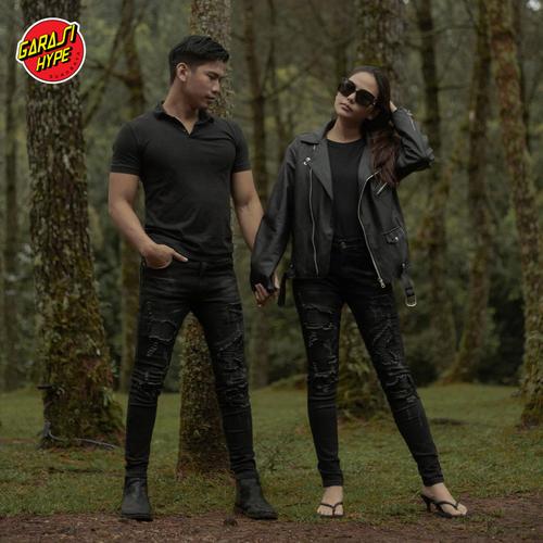 Jual [ORIGINAL] Rucas Season 8 Caviar Leather Jeans Delivery II - 33 ...