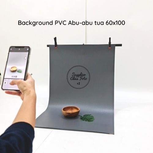 Jual Paket mini stand + pvc background foto Abu2 tua / backdrop photo ...