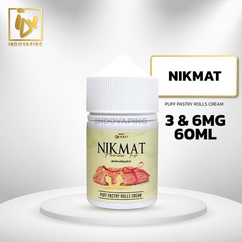 Promo Liquid Vapor Vape - Nikmat Puff Pastry Rolls Cream 3mg 60ml By ...