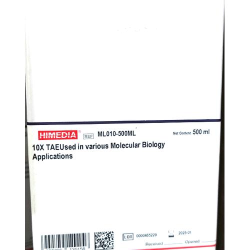 Jual TAE Buffer 10x 500 mL, elektroforesis gel agarosa, DNA, HIMEDIA ...