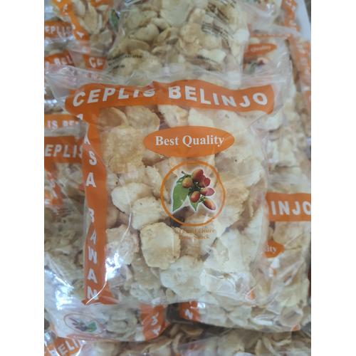 Jual Ceplis Belinjo rasa bawang, Oleh oleh khas Banten 250g - Ceplis ...