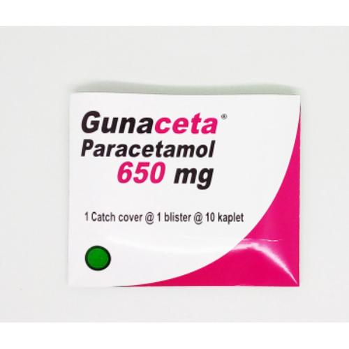 Jual GUNACETA 650MG PARACETAMOL TABLET UNTUK DEMAM, MERIANG, NYERI ...
