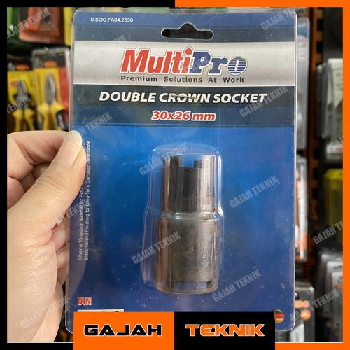 Jual Kunci Mahkota Double Crown Socket 30 x 26 Multipro - Kota Semarang ...