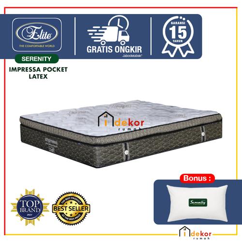 Jual Serenity Hanya Kasur Spring Bed Impressa Pocket Latex 160x200 ...