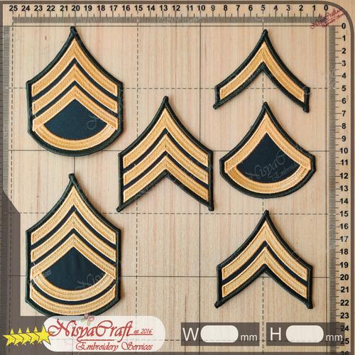 Jual NCEP0101-0012- US ARMY Enlisted Personnel RANK Military patch ...