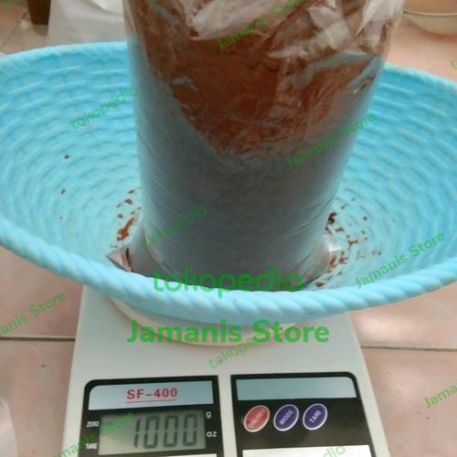 Jual serbuk batu bata merah bahan praktik telur asin 1 kg - halus, 1 kg ...