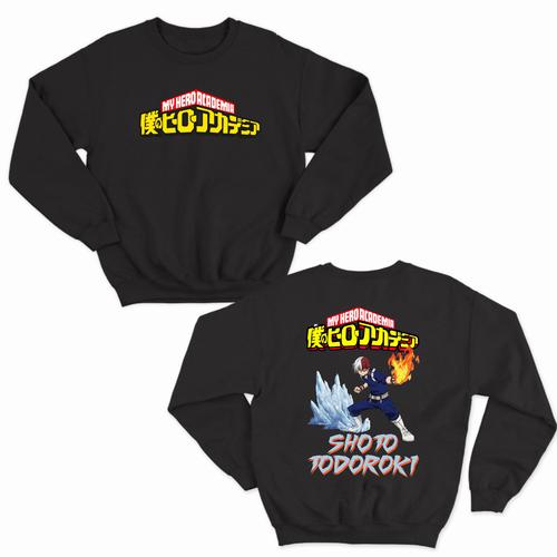 Jual JAKET SWEATER ANIME MY HERO ACADEMIA SHOTO TODOROKI BIG SIZE JUMBO ...