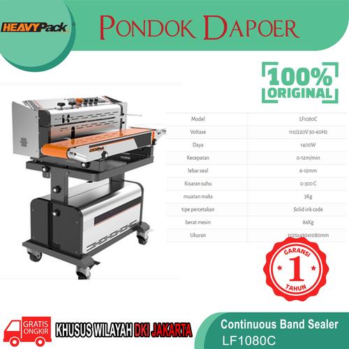 Jual Continous Band Sealer mesin seal kemasan LF1080C heavypack - Jakarta Barat - Pondok Dapoer ...
