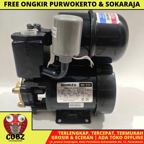 Jual SHIMIZU PS135E Pompa Air Listrik Sumur Dangkal Semi Jet Pump Otomatis - Kab. Banyumas ...