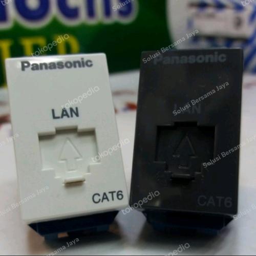 Jual Panasonic Socket Data cat6 WEJ 24886 / WEJ 24886H - Putih ...